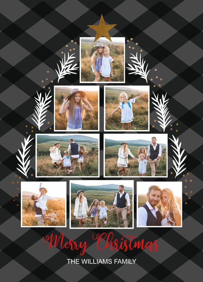 Collage Familiar Card | Cards & Stationery | Sam's Club Photos ...