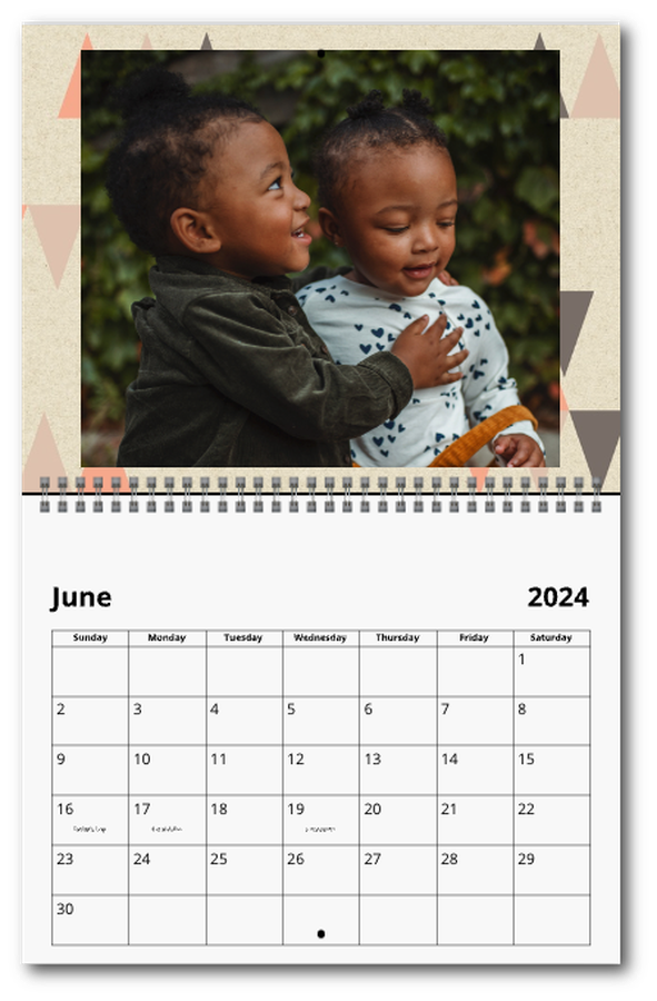 Simple Patterns Photo Calendar | Sam's Club Photo & Customization ...