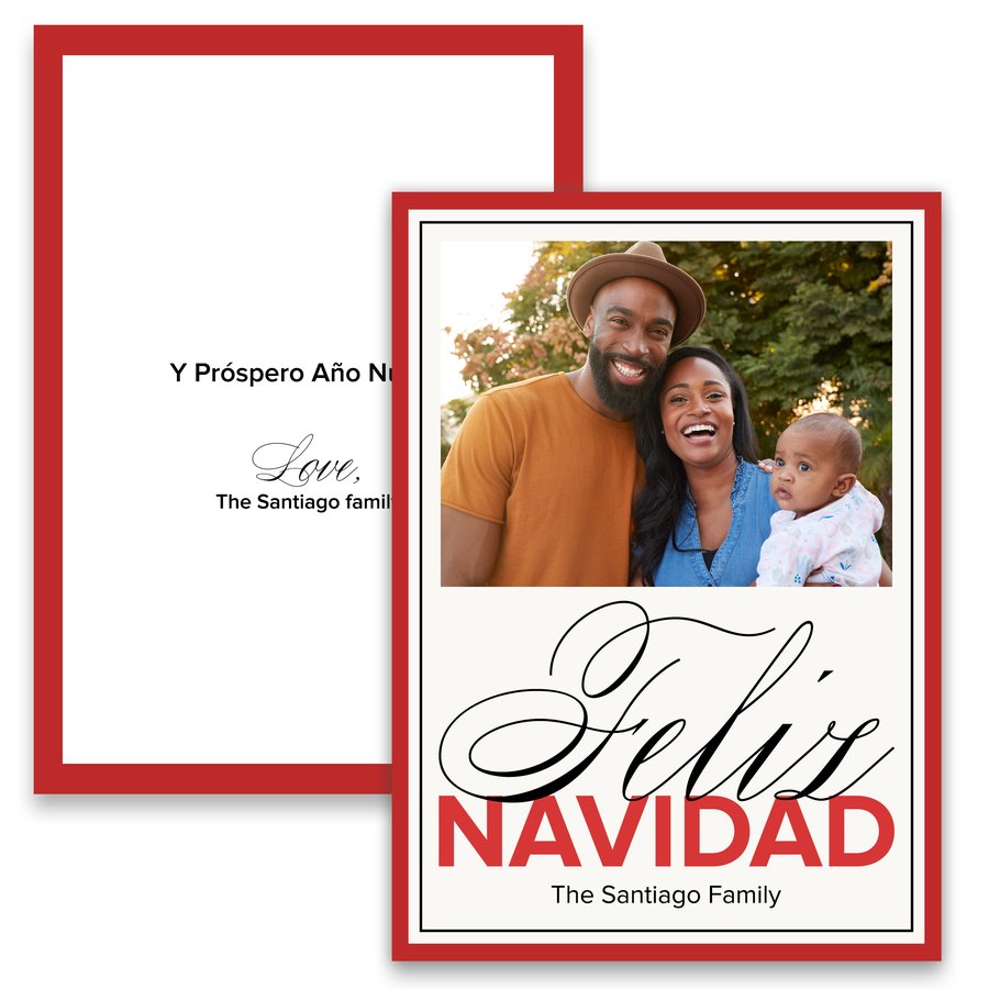 Feliz Script Card | Product card