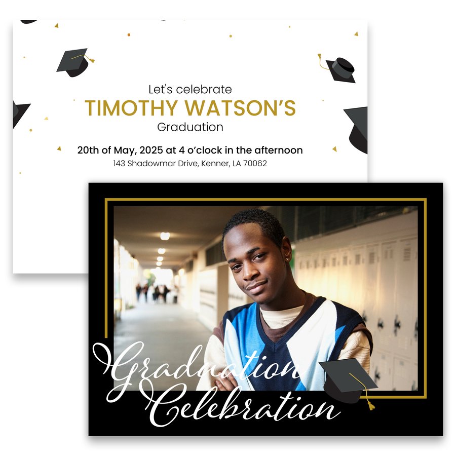 Graduation Borders Card | Cards & Stationery | Sam's Club Photos ...