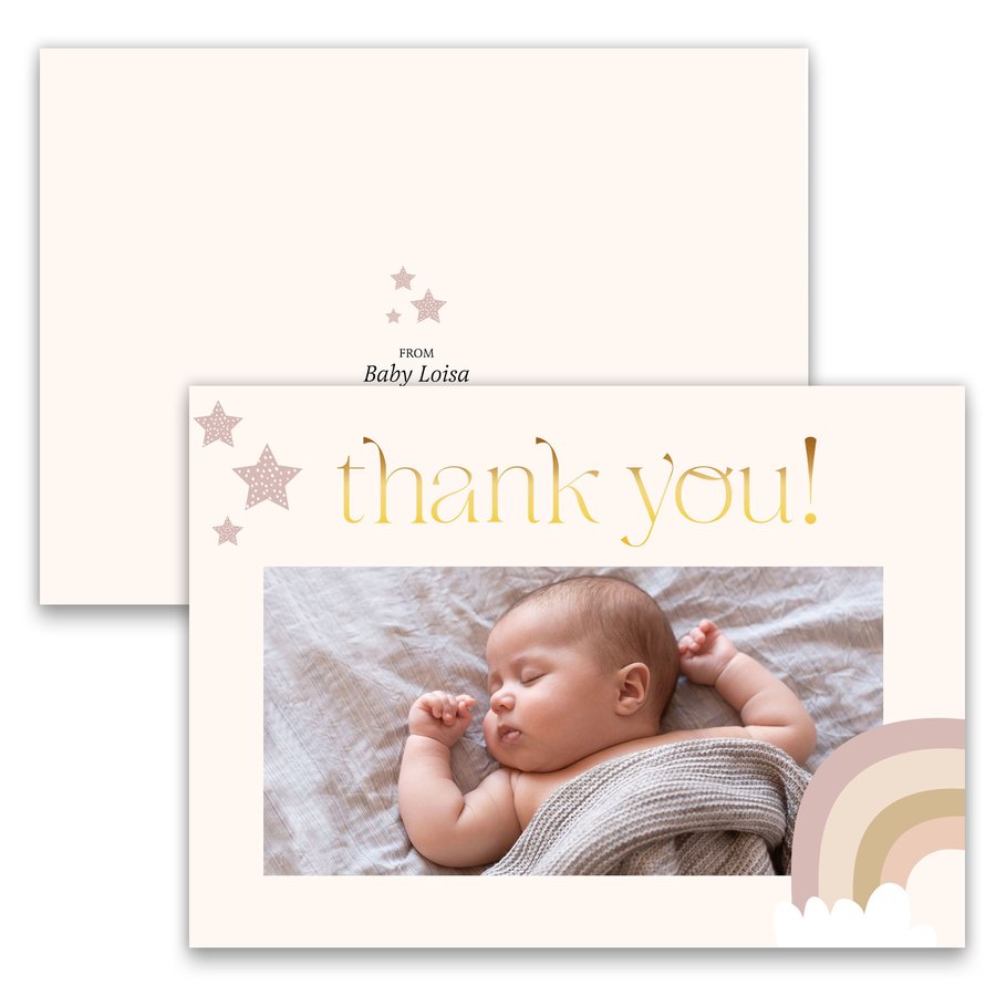 Brown Stars Card | Product card