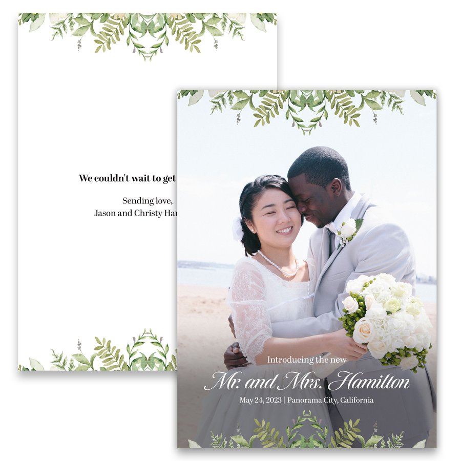 Fern Border Card | Cards & Stationery | Sam's Club Photos ...