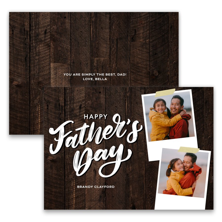 Wooden Script Card | Cards & Stationery | Sam's Club Photos ...