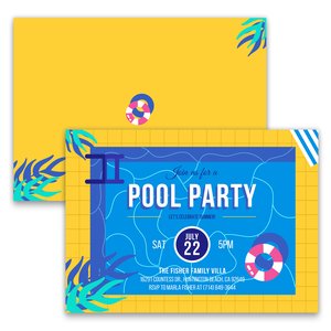 Pool Party Card | Cards & Stationery | Sam's Club Photos ...