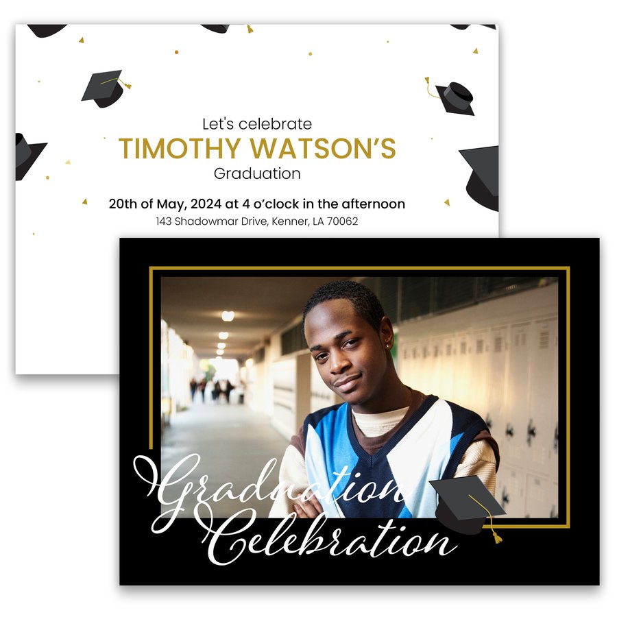 Graduation Borders Card | Cards & Stationery | Sam's Club Photos ...