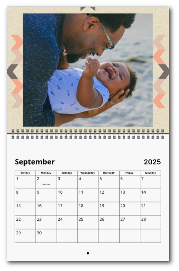 Simple Patterns Photo Calendar | Sam's Club Photo & Customization ...