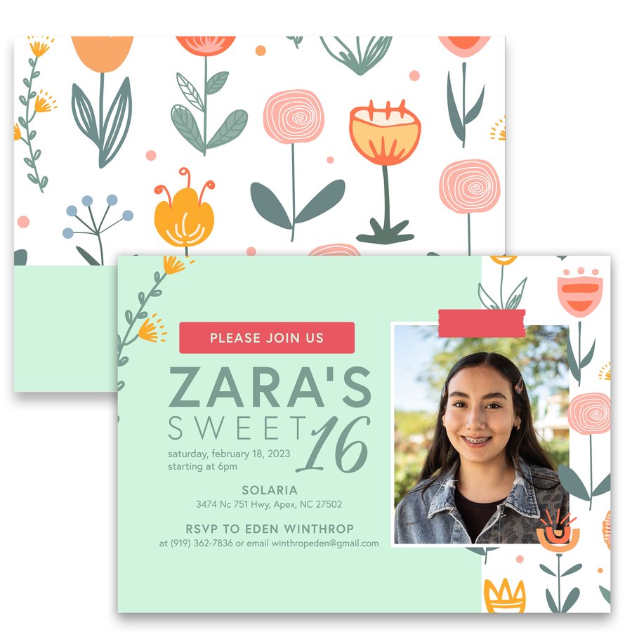 Pink Stamp Card | Product card