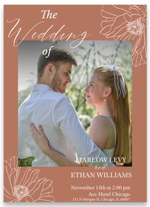 Flower Power Invitation Card | Product card