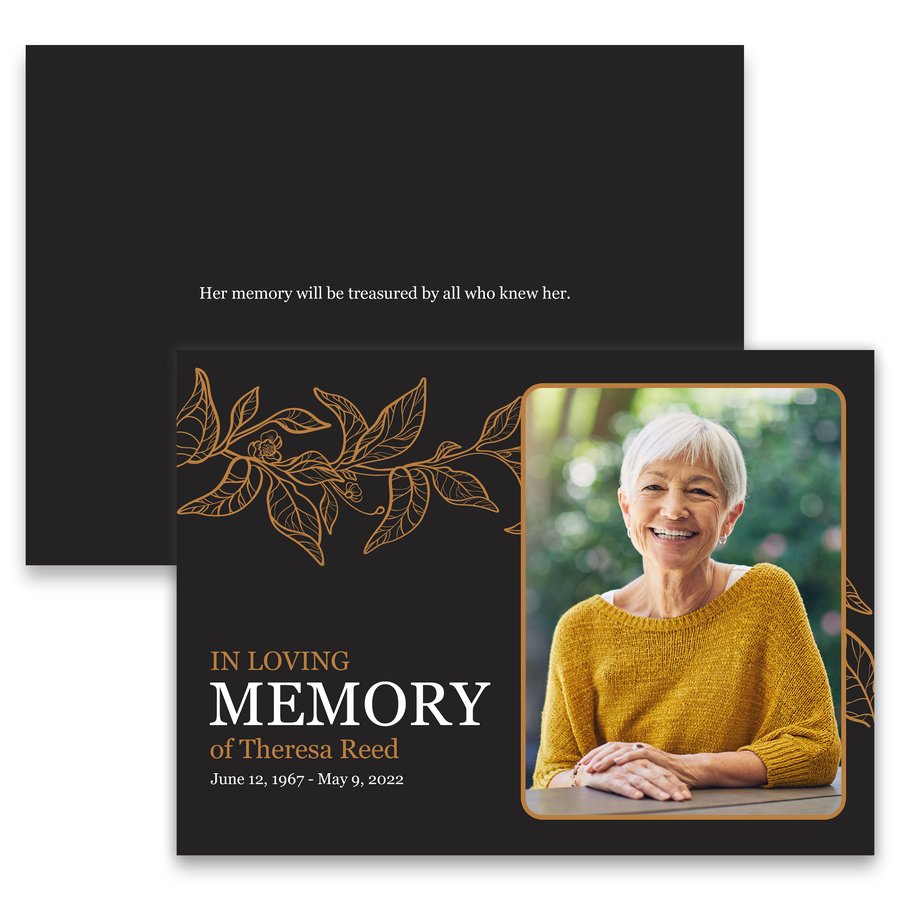 Memory Orange Card | Product card