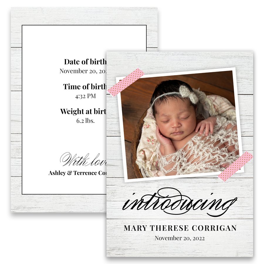 Wood Bandage Card | Product card