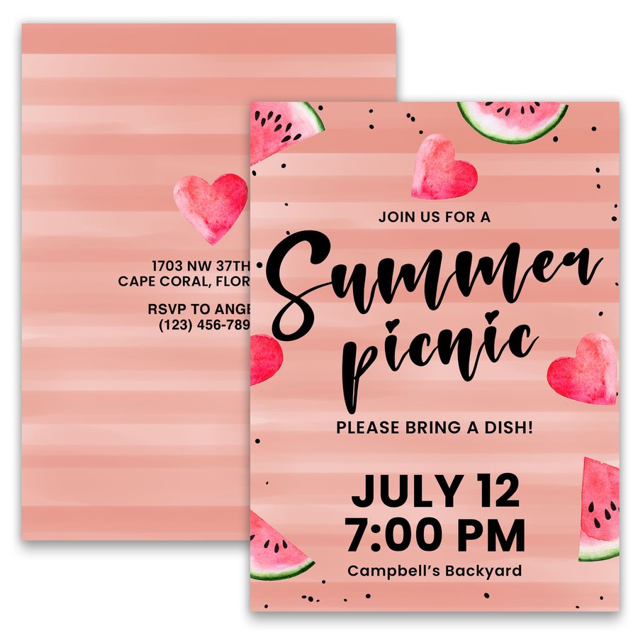 Summer Watermelon Card | Cards & Stationery | Sam's Club Photos ...