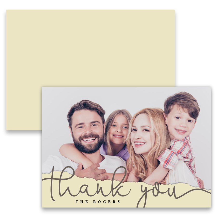 Ripped Thanks Card | Product card