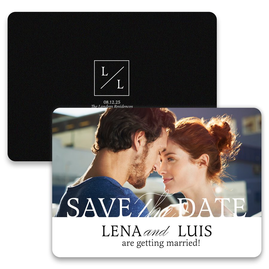 White Date Card | Product card