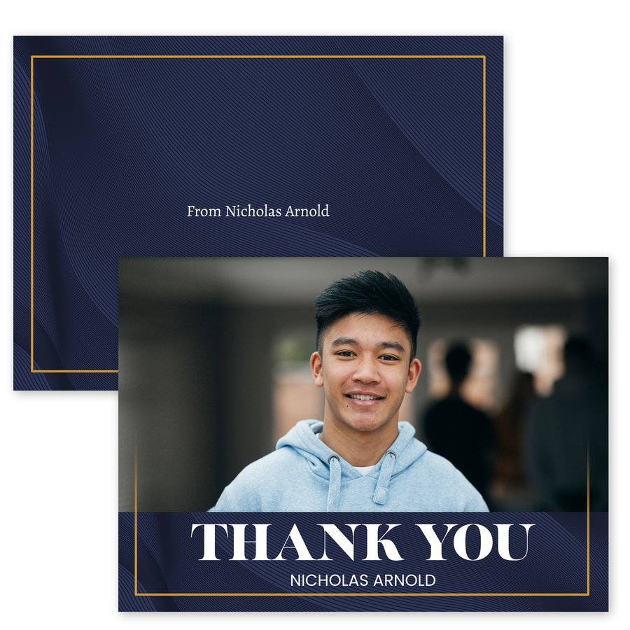 Navy Waves Card | Cards & Stationery | Sam's Club Photos ...