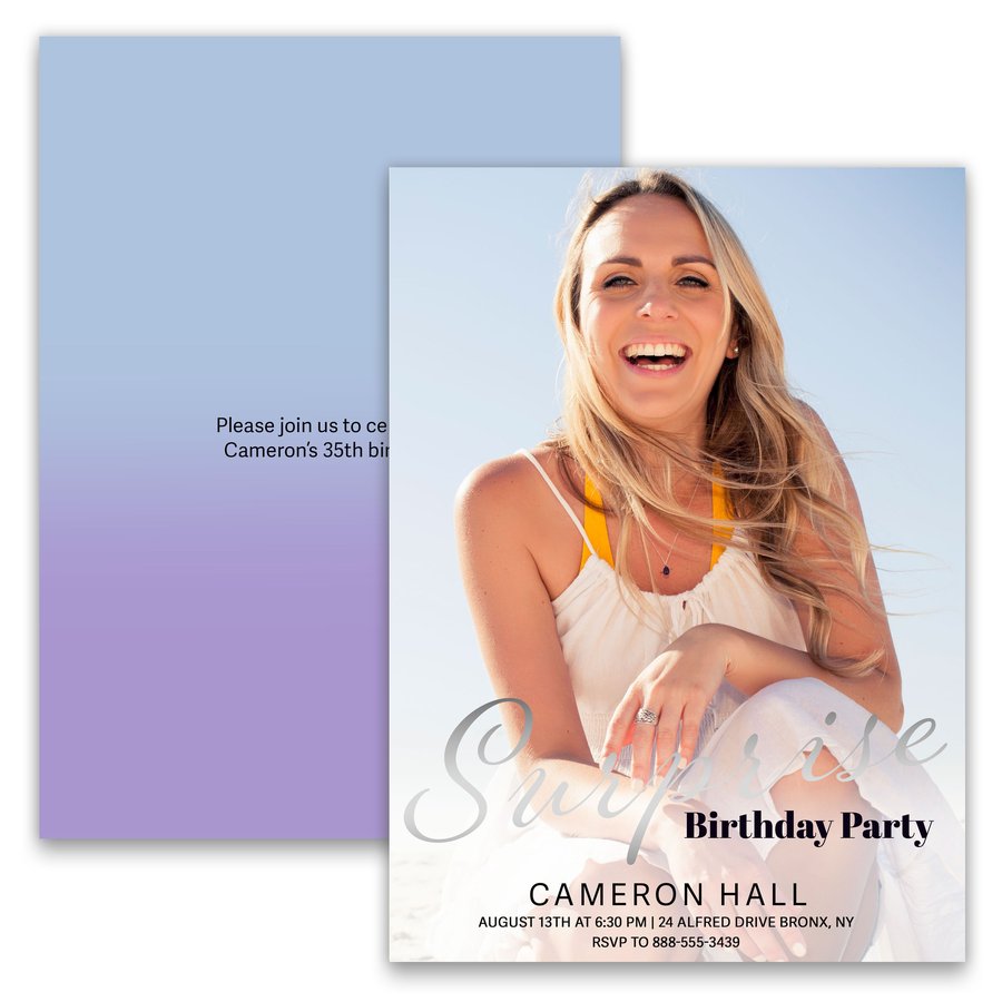 Playful Purple Card | Product card