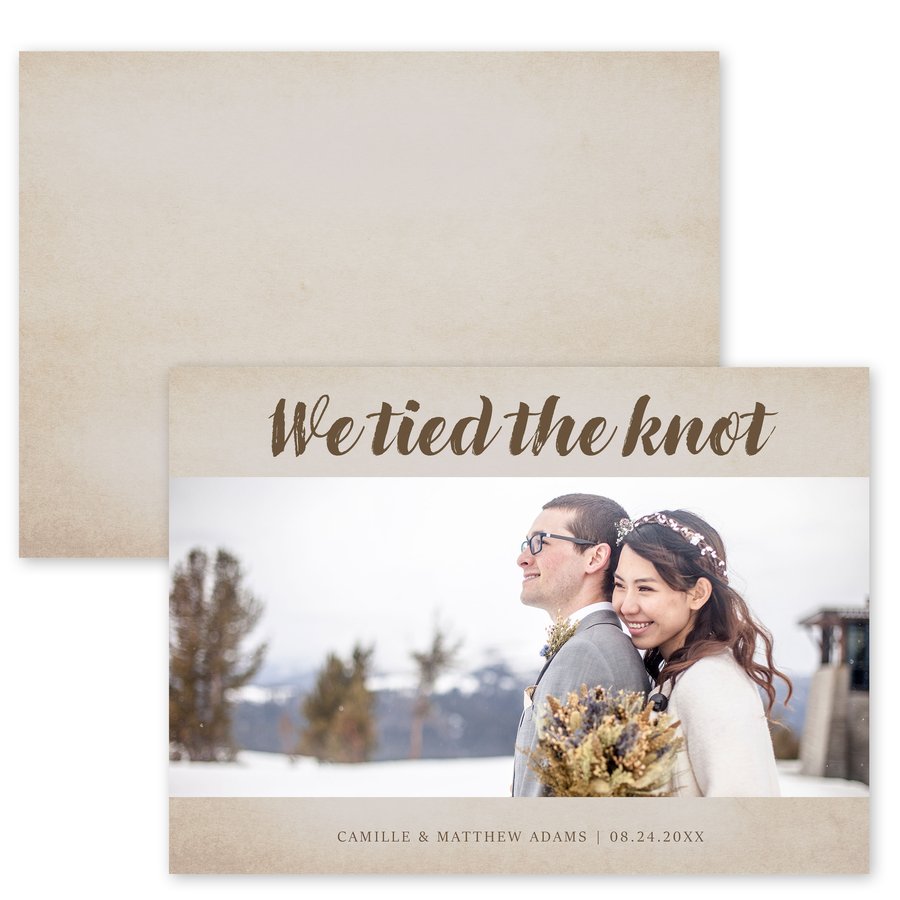 Rustic Brush Card | Product card