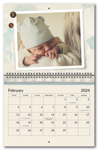 Classic and simple photocalendars for every month of the year ...