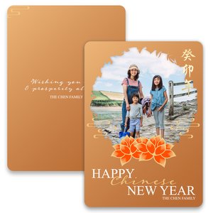 Golden Lotus Card | Product card