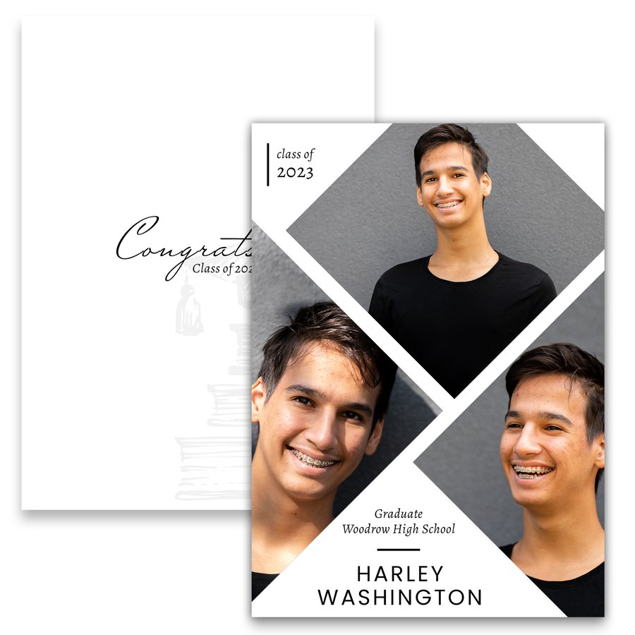 Rhombus Frames Card | Cards & Stationery | Sam's Club Photos ...