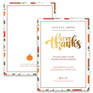 Thankful Invitation Card | Cards & Stationery | Sam's Club Photos ...