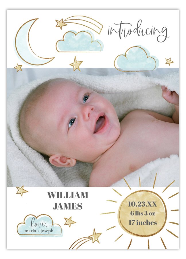 Shining Introduction Card | Cards & Stationery | Sam's Club Photos ...