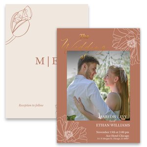 Flower Power Invitation Card | Product card