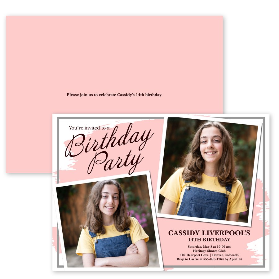 Birthday Splash Card | Product card